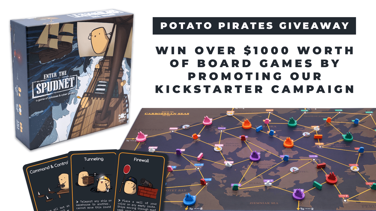 Potato Pirates - Raised over $250,000 on KickStarter!