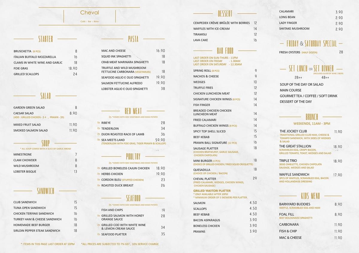 Cheval Cafe Bar Bistro