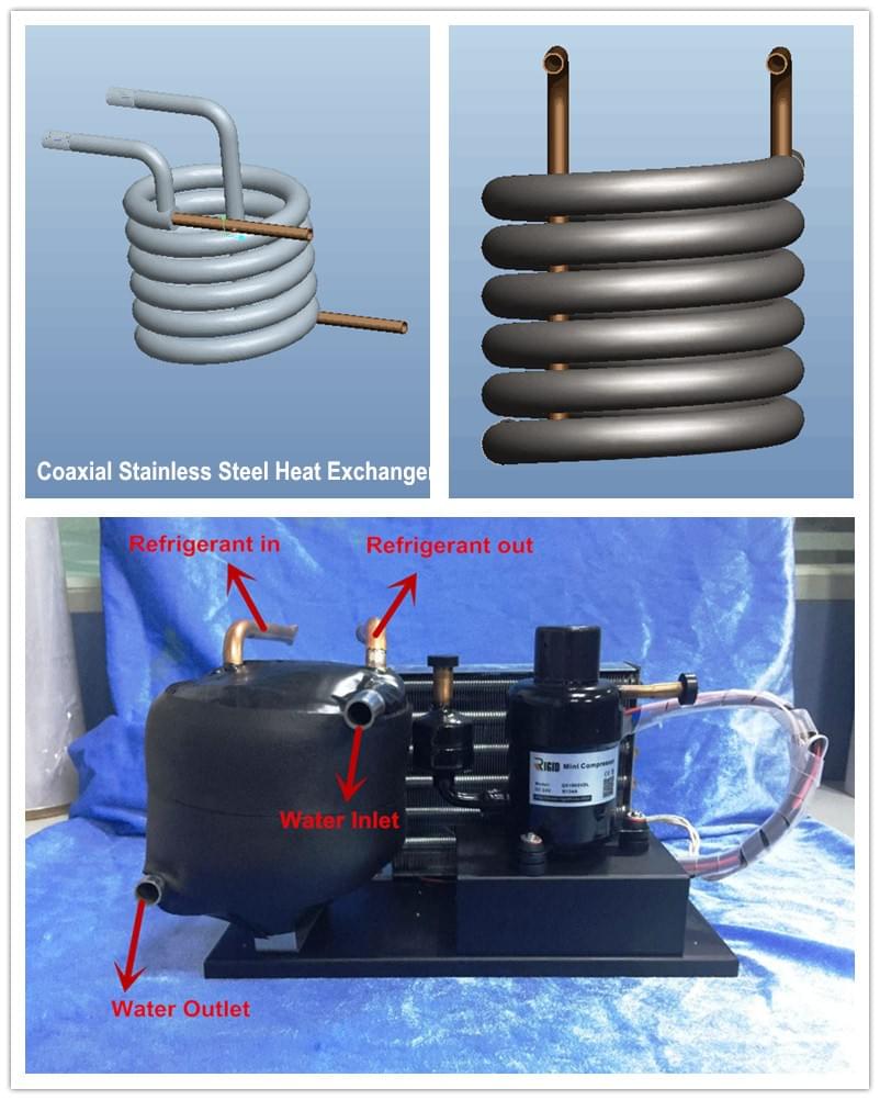 3.2cc More Powerful Compact Liquid Chiller - 32 powerful chiller Small ...