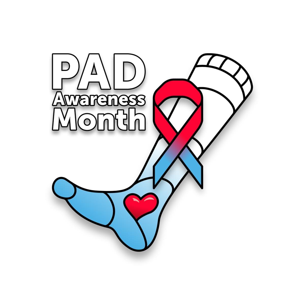 PAD Awareness Ribbon