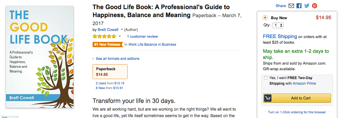 The Good Life Book