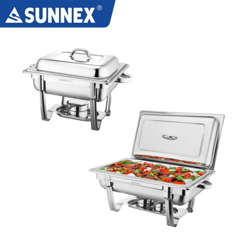 Sunnex new fashionable stylish chafing dish set buffet pans
