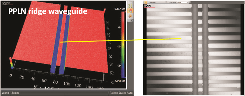 off-the-shelf MgO: PPLN, PPLN waveguides for SHG, SFG and down conversions.