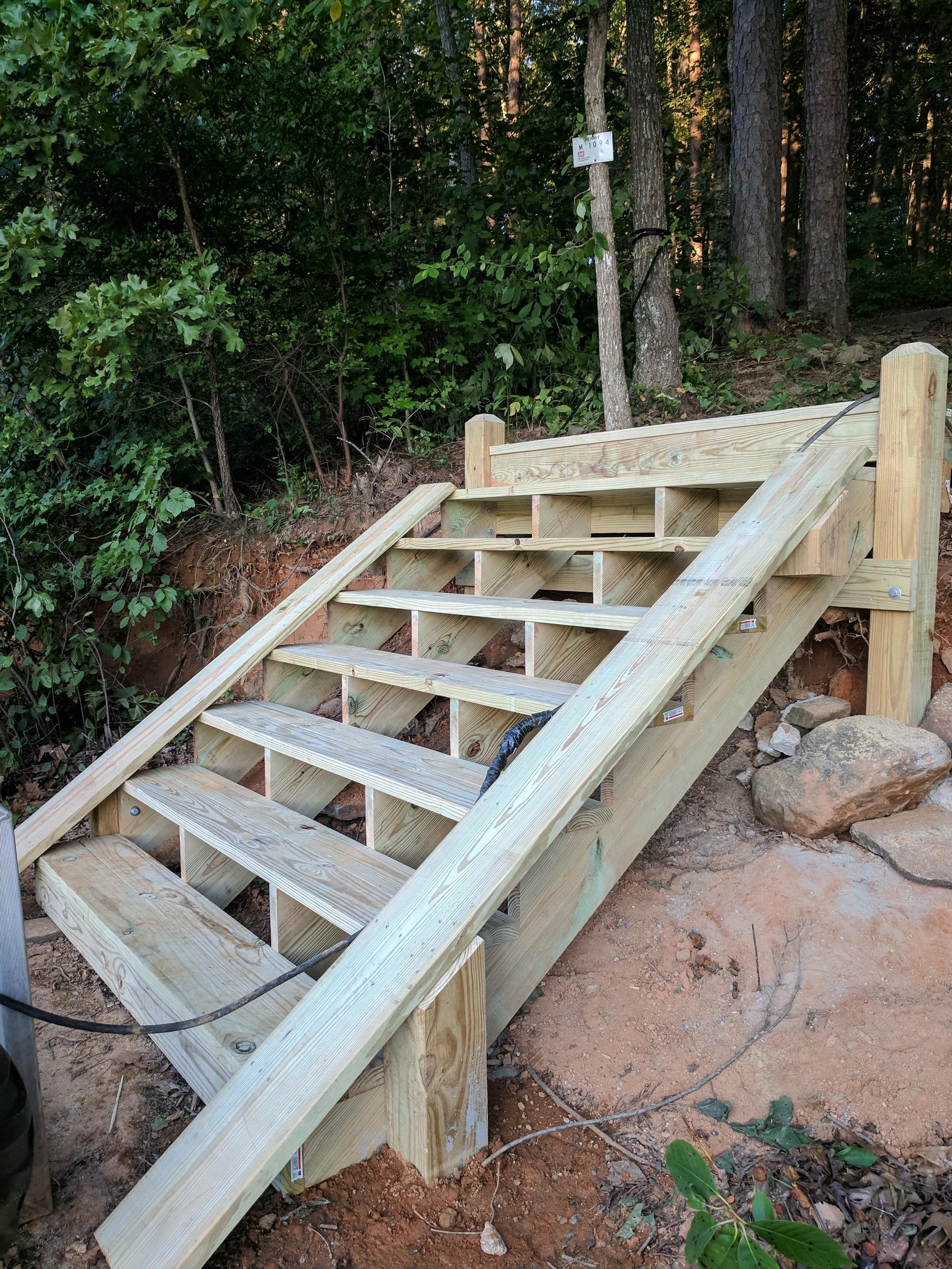 Dock Steps Lake Lanier