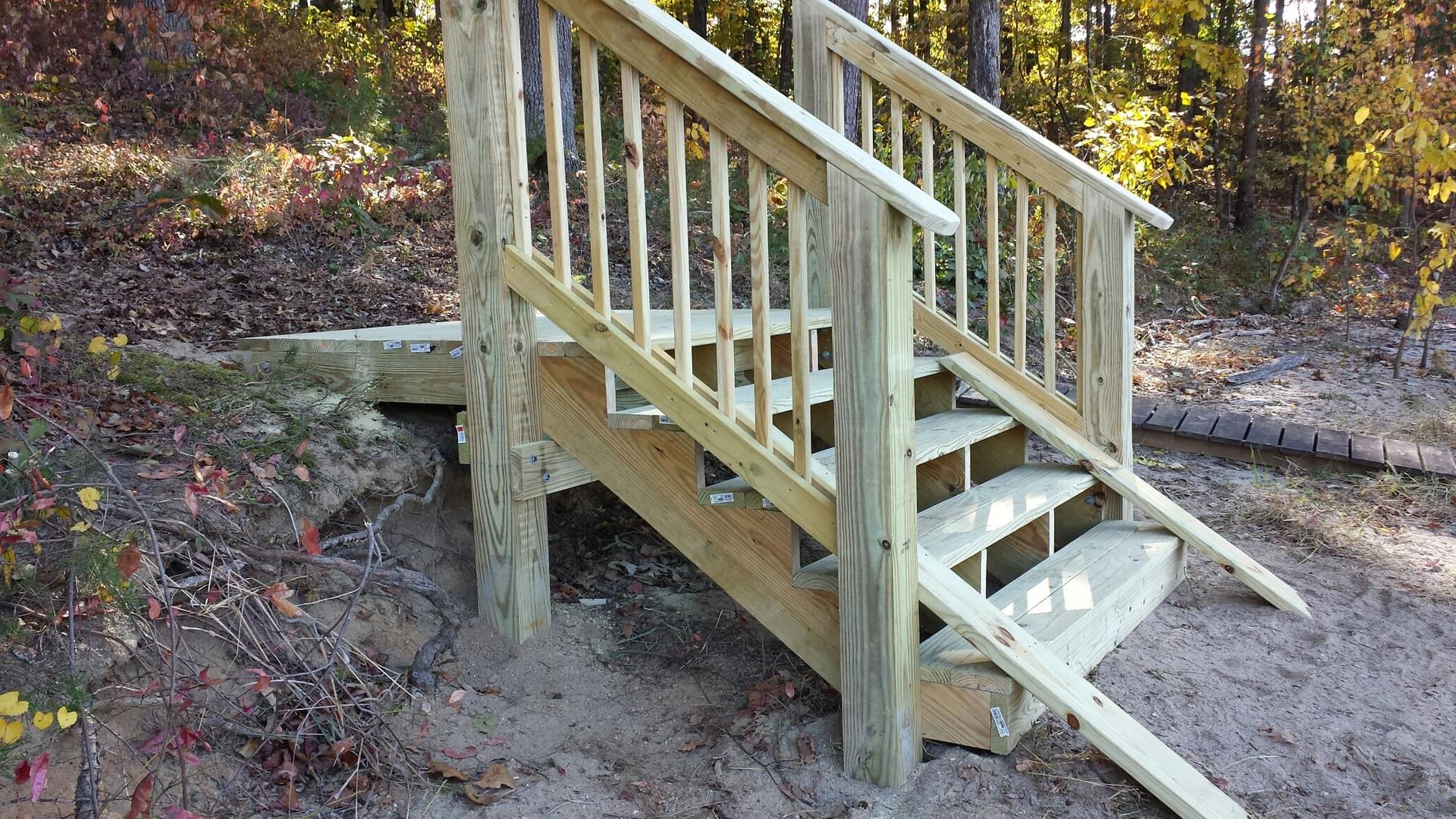 Dock Steps Lake Lanier