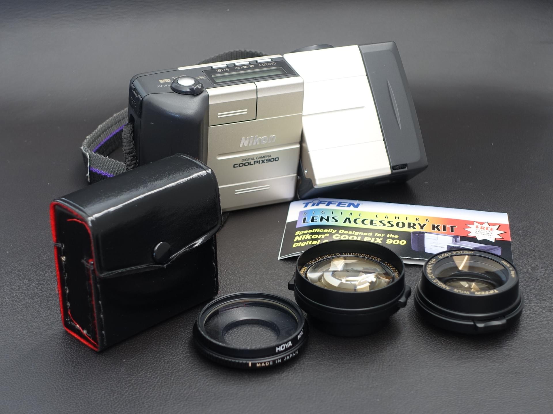 Nikon Coolpix vintage digital cameras