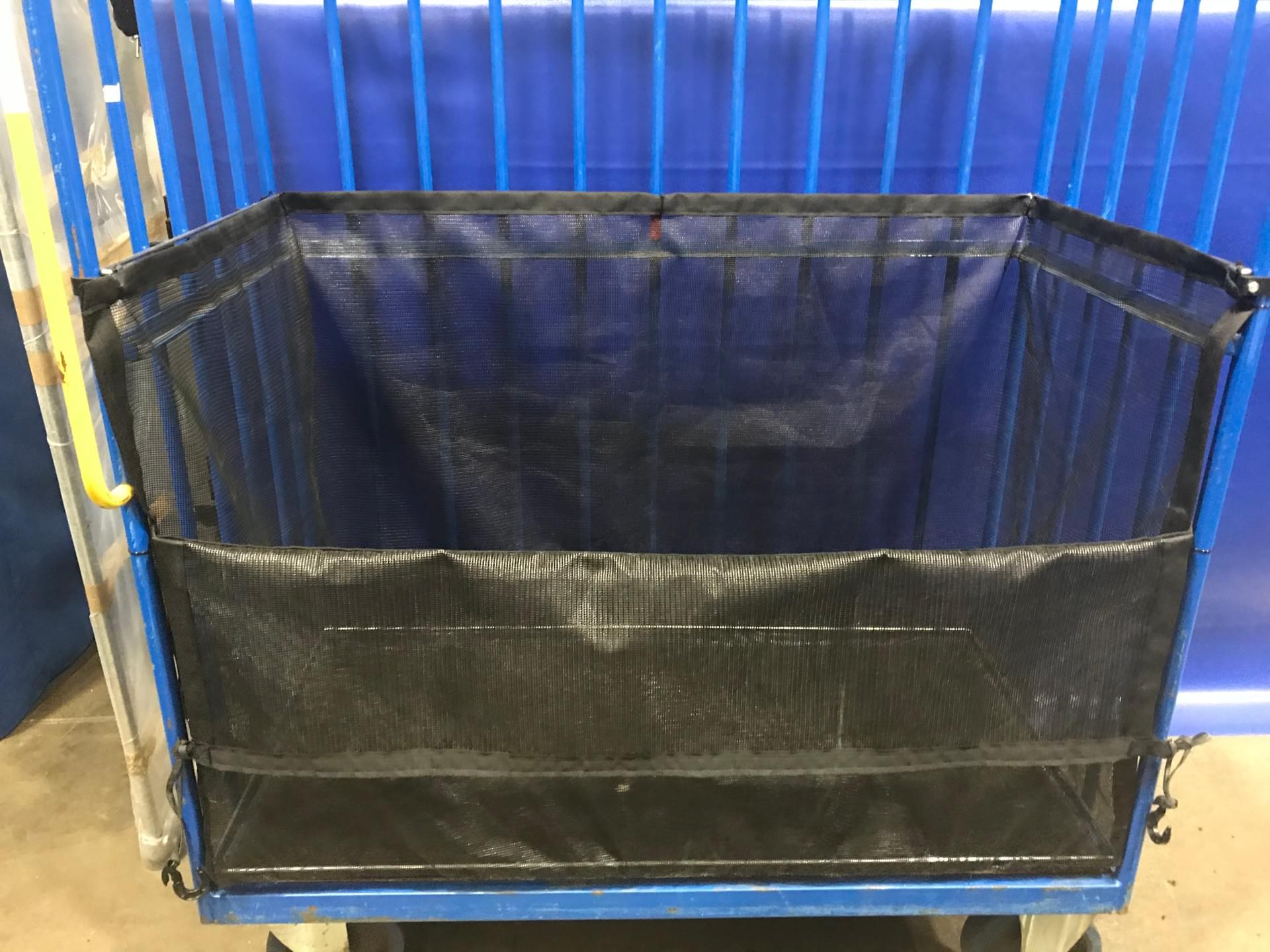 Roll Cage Trolley Container Nets | Trolley Storage Nets | Cage Trolley ...