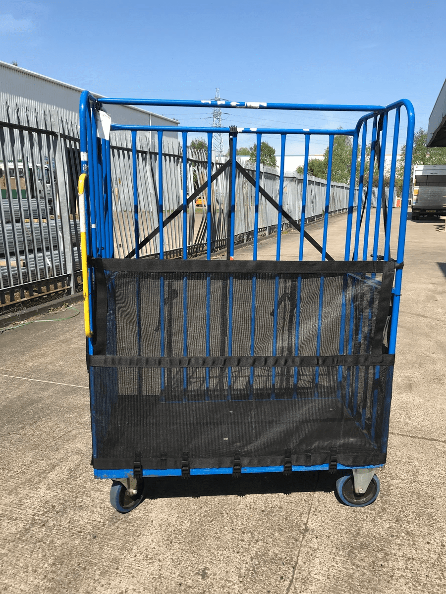 Roll Cage Trolley Container Nets | Trolley Storage Nets | Cage Trolley ...