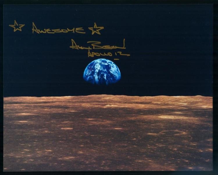 Signed & Autograph - Space Collectibles, artifacts and memorabilia