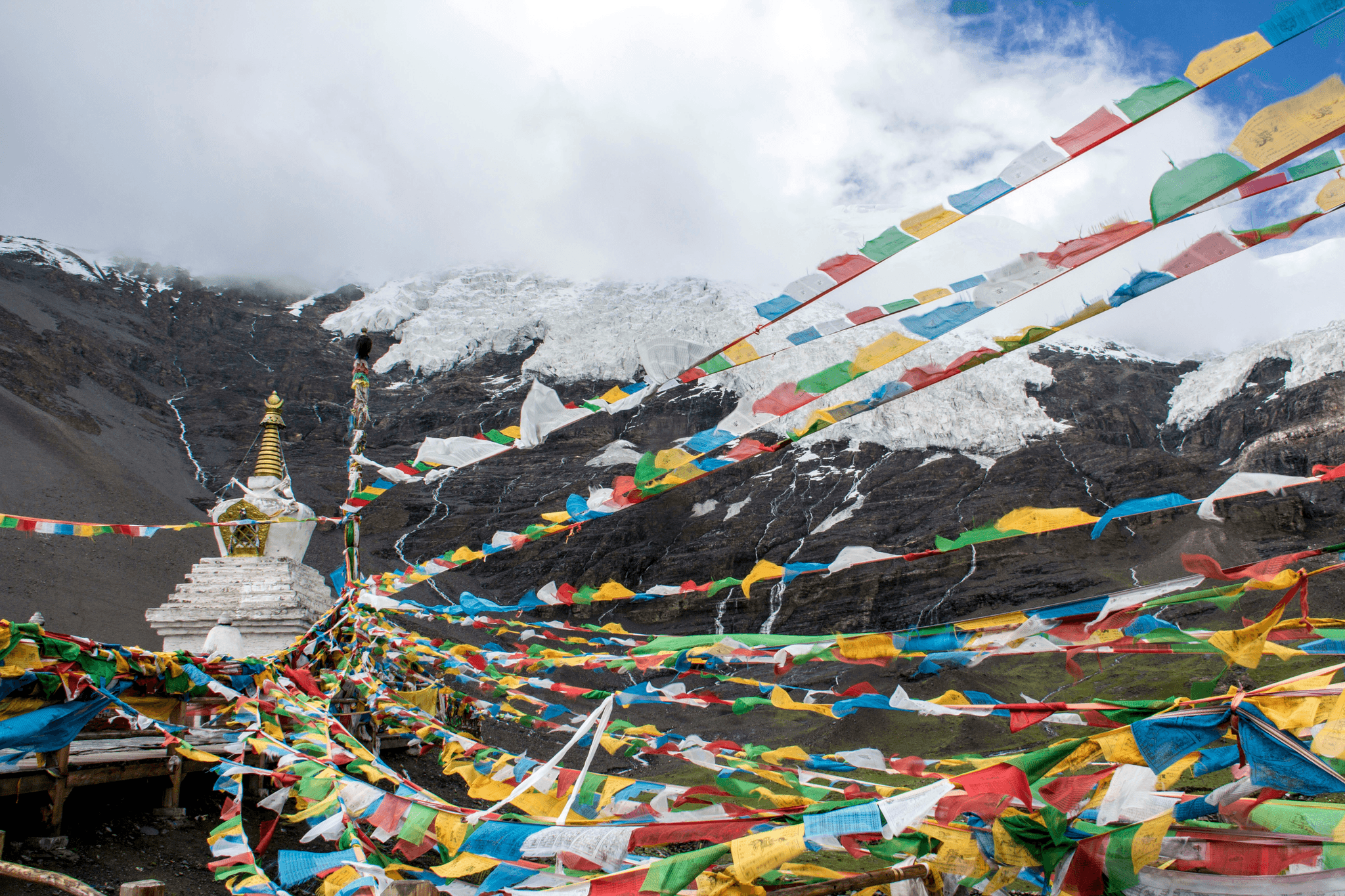 Visiting a Holy Tibetan Stupa | Guide Tibet